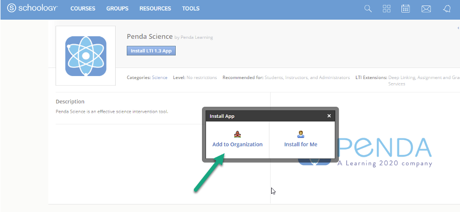 Schoology Integration Guide – Penda Learning