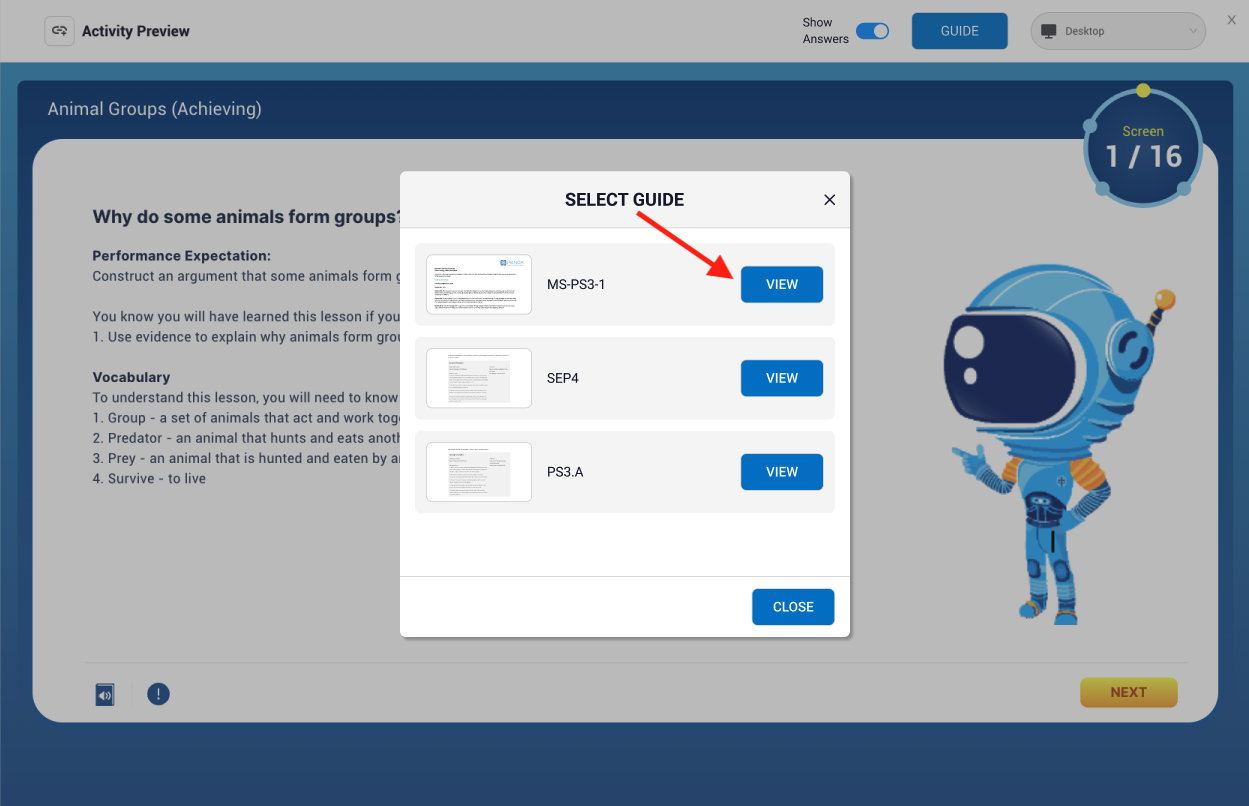 Using Instructional Guides with Penda Science Activities – Penda Learning
