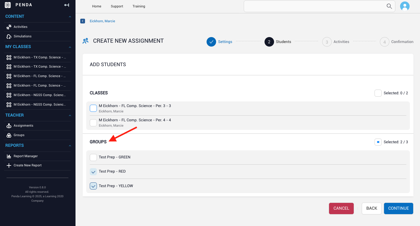 How to Assign Activities and Assessments to Groups – Penda Learning