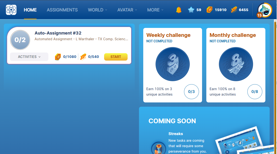 Home Page – Penda Learning