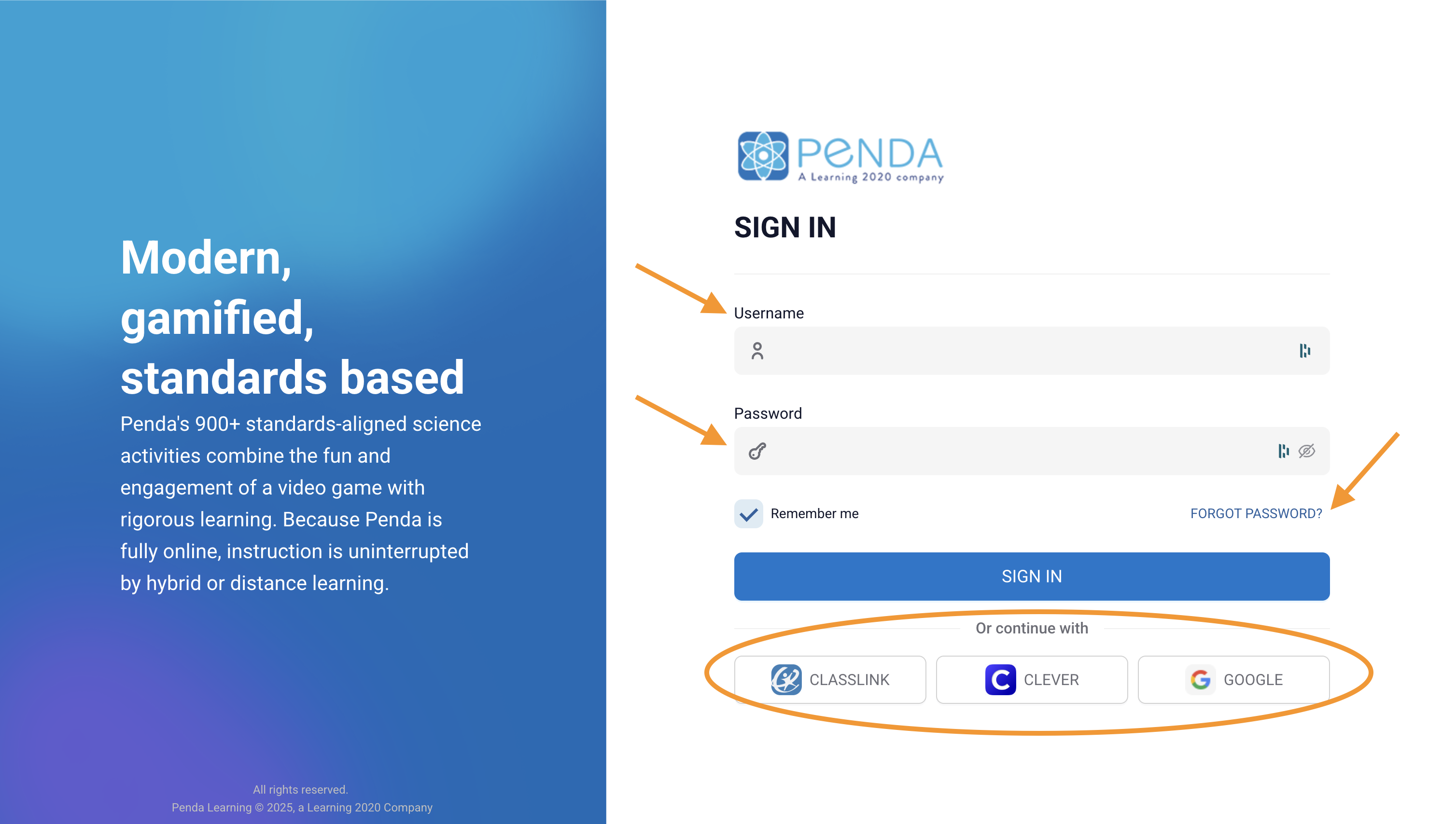 How to Access Your Teacher or Admin Account – Penda Learning