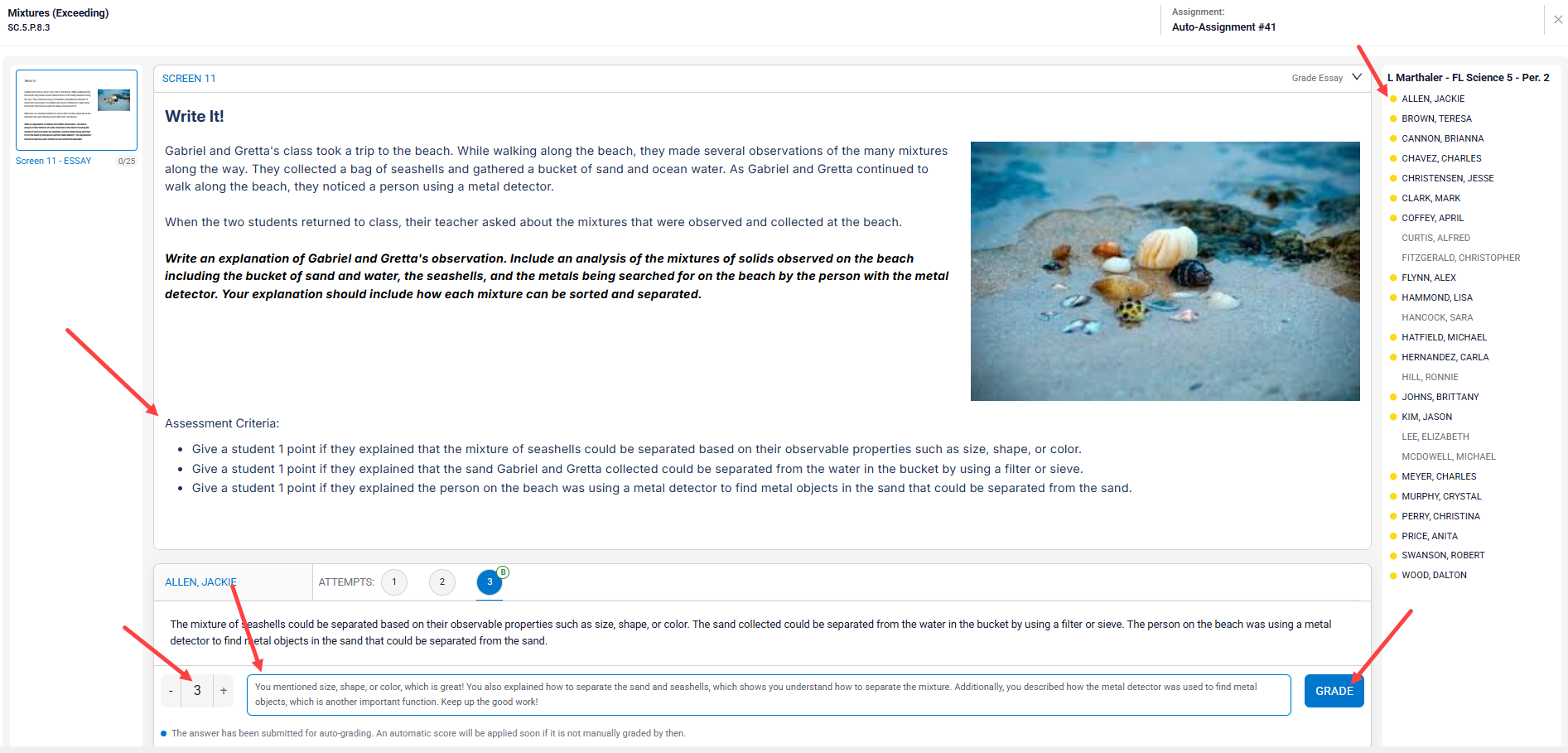 Grading Student Written Responses on Penda Learning – Penda Learning